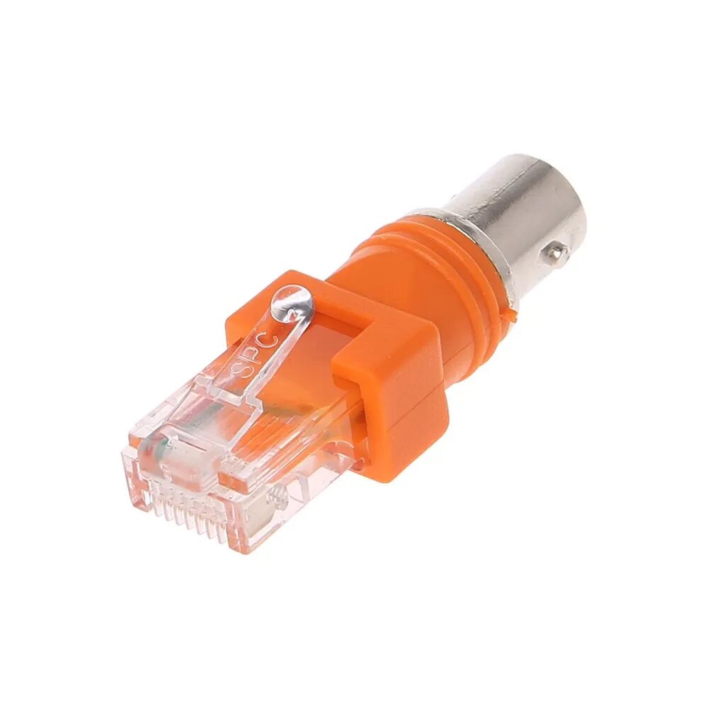Разъем BNC для подключения к разъему RJ45, Коаксиальный радиочастотный адаптер для монитора на панели шасси