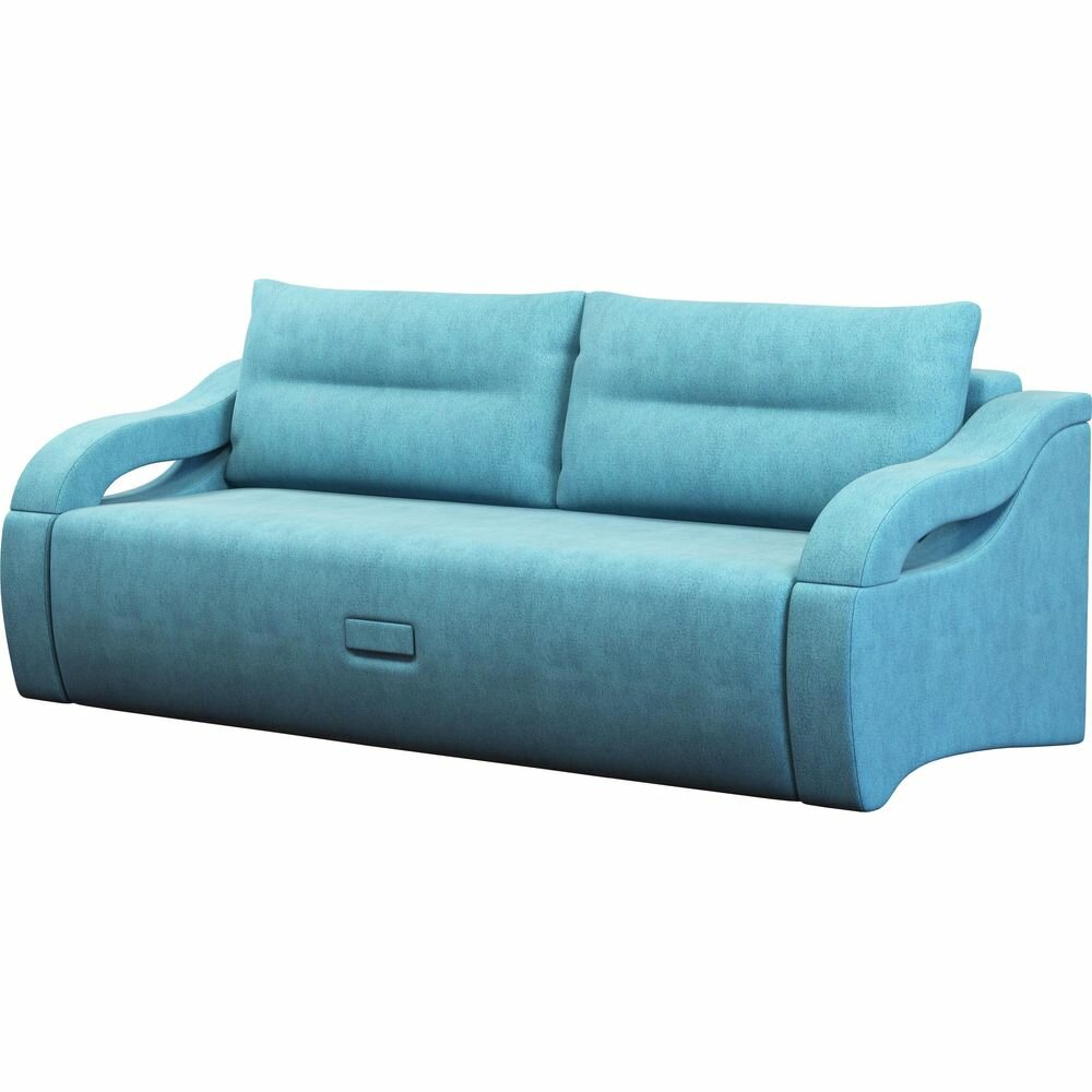 Диван еврокнижка Наш Диван Сильва аквамариновый