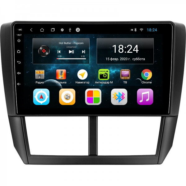 Магнитола CRS-300 Субару Форестер 3, Subaru Forester SH 2007-2013, Impreza GH и GE 2007-2011 - Android 13 - DSP