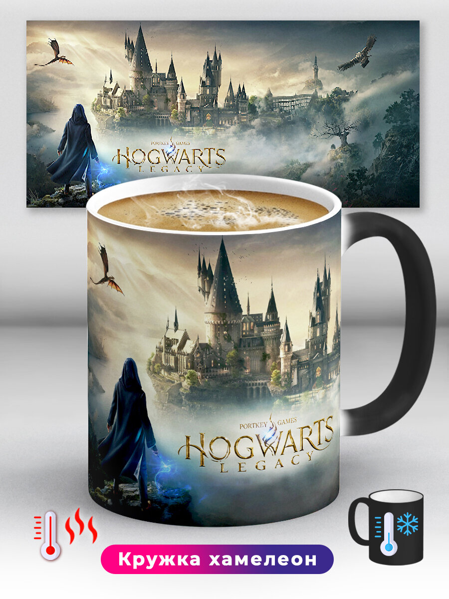 Кружка хамелеон Hogwarts Legacy Наследие Хогвартса