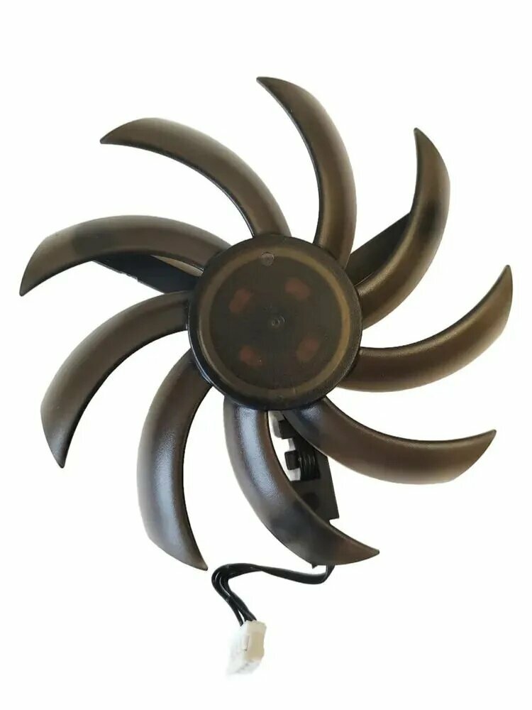 Кулер для видеокарт Palit StormX 1660 2060. 95мм, 4 pin, съемный без кожуха, без логотипа. GAA8S2H, TH1012S2H-PAA01, FDC10U12S9-C.