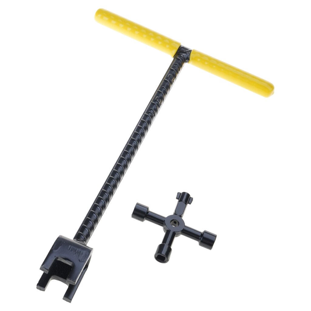 Многофункциональный Т-образный ключ для быстрой установки или снятия крепежных элементов Используйте силу для жесткого быстрого ослабления.