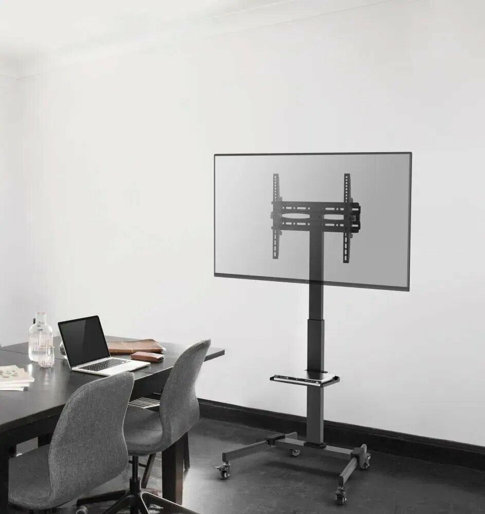 Подставка для телевизора Ultramounts UM262 чёрного цвета, до 50 кг, 37/75 дюймов, наклон