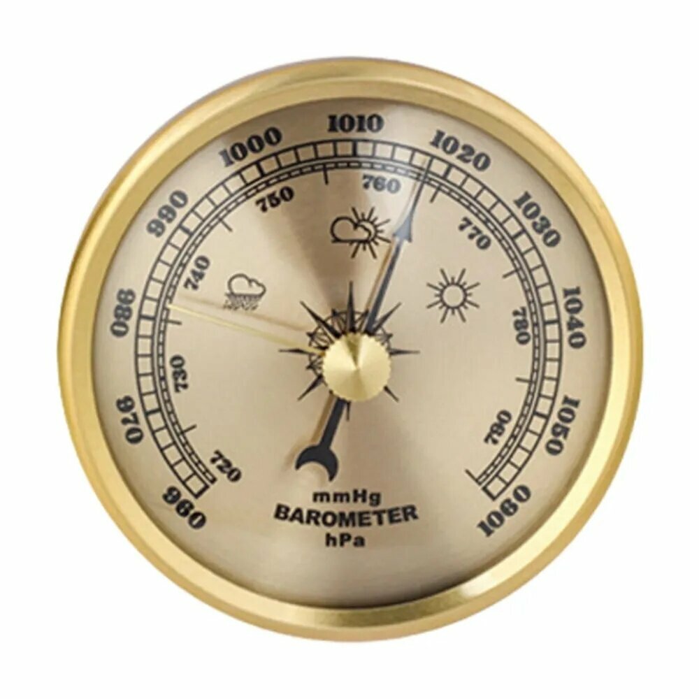 Барометр аналоговый настенный для дома, высокоточный измеритель атмосферного давления.