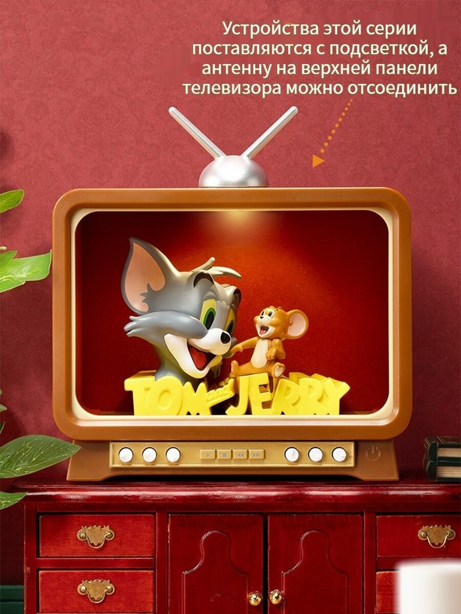 52TOYS Слепая Коробка Маленькая Скульптура Игрушки (TOM and JERRY Classic Moment 2 Series)