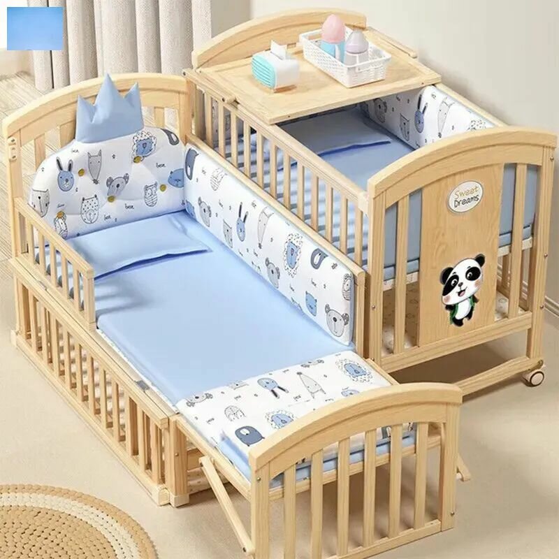 Кровать детская 69х122х102 см, коричневый