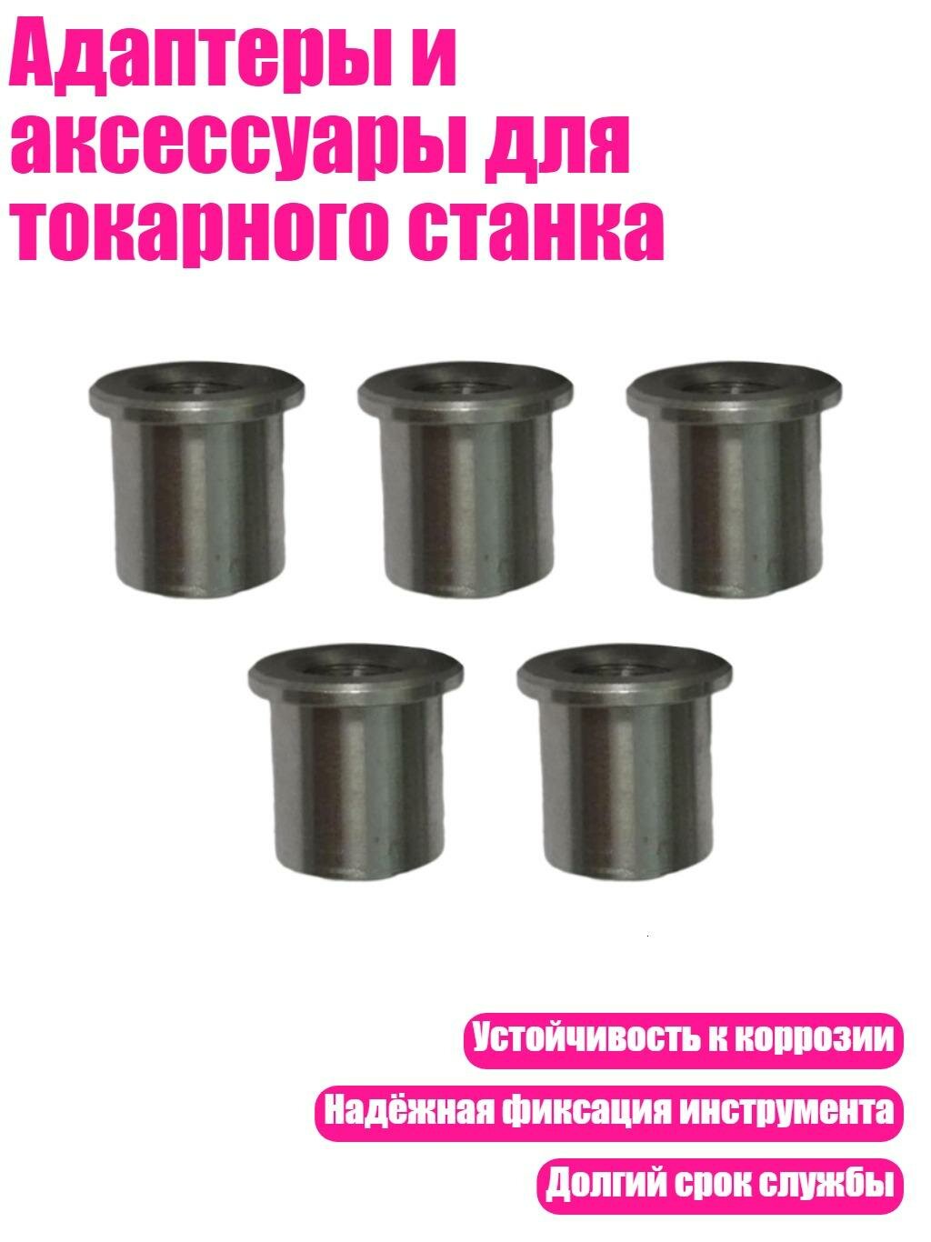 Адаптеры и аксессуары для токарного станка, Гайка типа 1,5 Т