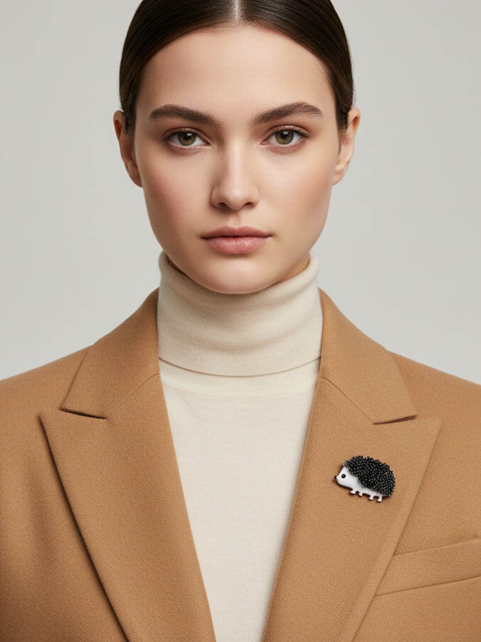 Брошь, эмаль