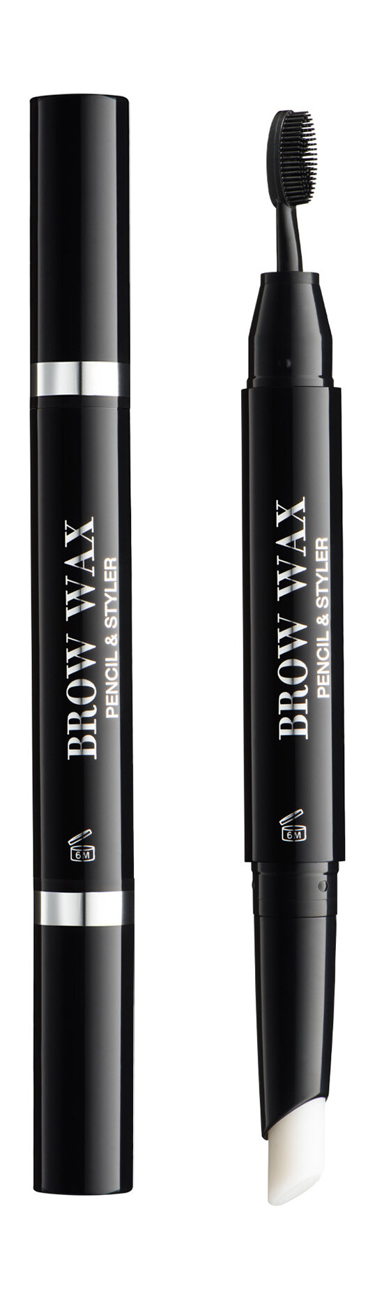 L'ARTE DEL BELLO Воск-карандаш для фиксации бровей Brow wax pencil & styler, 1,5 г