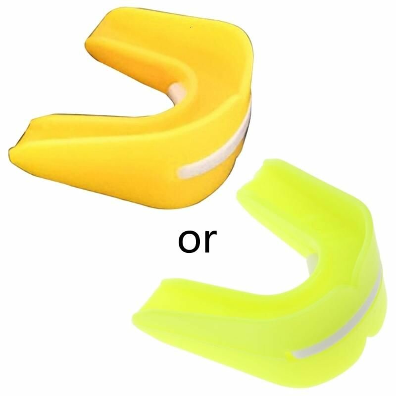 Спортивная каппа для зубов, Флуоресцентный желтый