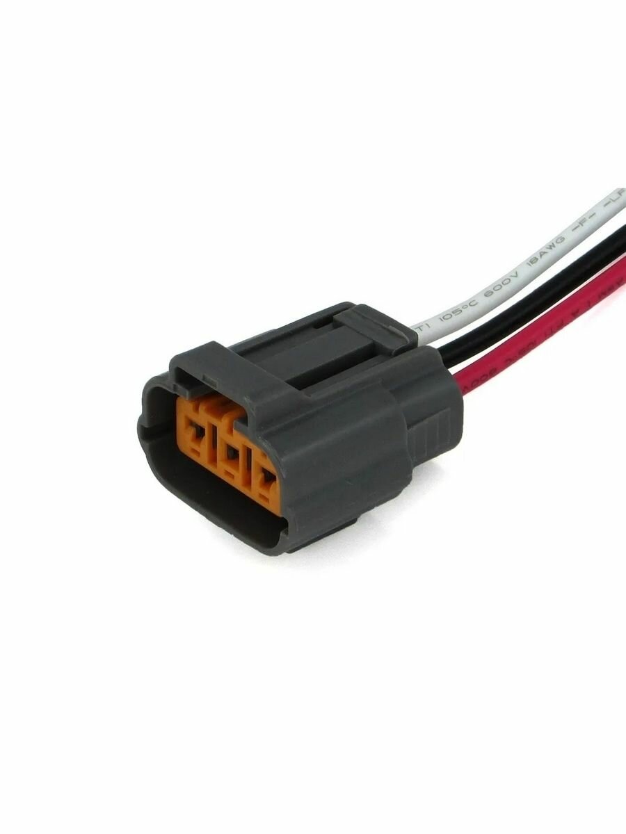 Разъём 3 pin CARGEN AX6693 к катушке зажигания для Hyundai, Infiniti, Kia, Mazda, Mitsubishi, Nissan / Хендай, Инфинити, Киа, Мазда, Ниссан