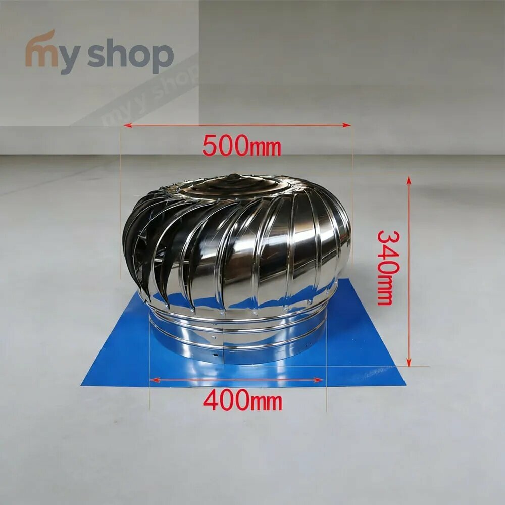 Крышный вентилятор из нержавеющей стали, тип 400