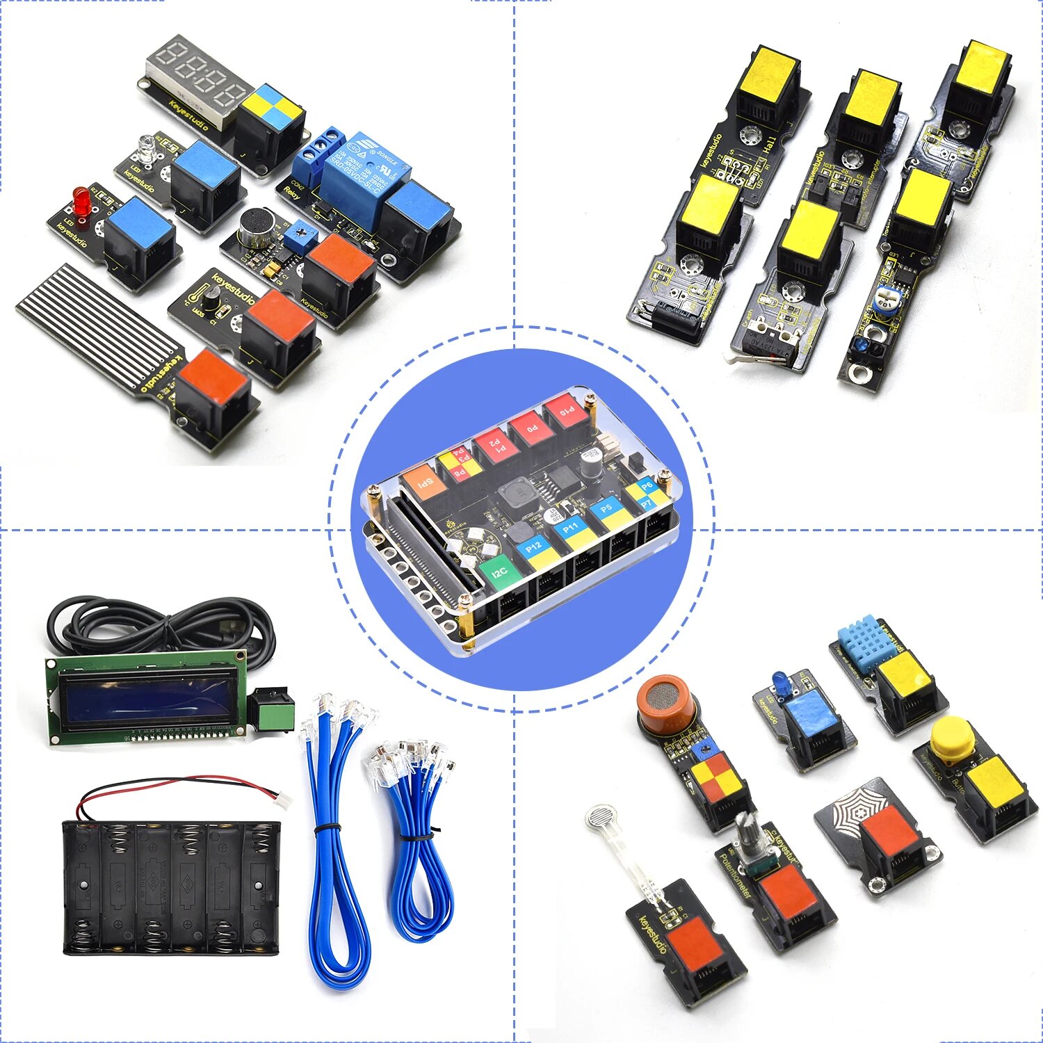 Keyestudio EASY PLUG Super Starter Kit для BBC micro: bit Without Micro Bit V2 — фото 1