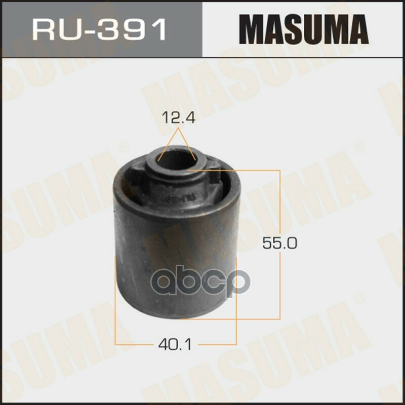 Сайлентблок задн. продольной тяги пер. LEXUS RX, TOYOTA Camry/Harrier/Kluger 97-12 Masuma арт. RU-391