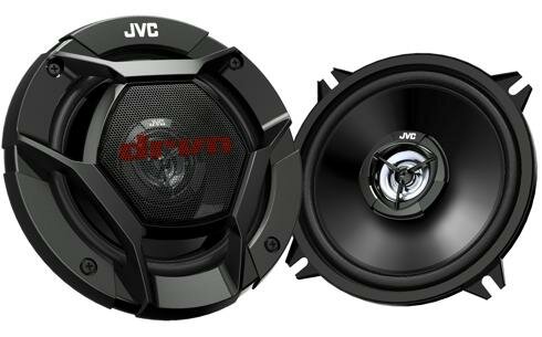 Колонки автомобильные JVC CS-DR520, 13 см, коаксиальные двухполосные, 2 шт.