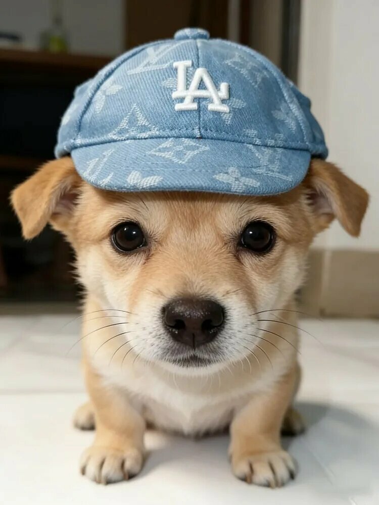 Кепка для собак и кошек LA(MLB)