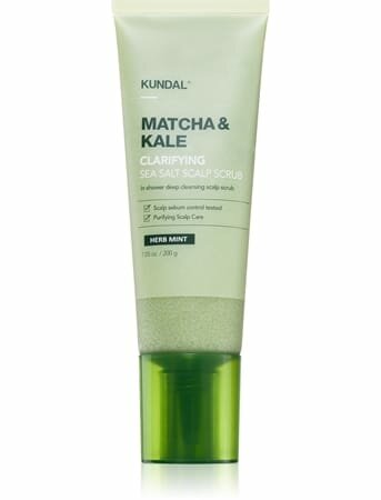Скраб для кожи головы kundal matcha & kale herb mint, 200 г