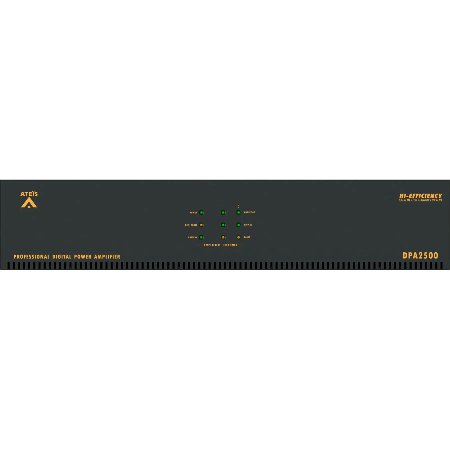 Профессиональный усилитель мощности Ateis DPA2500E