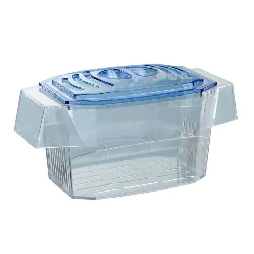 Отсадник для рыб Ferplast BLU 9030 плавающий, с разделителем и присосками, 20,5 x 9,5 x h 10 см (для мальков)