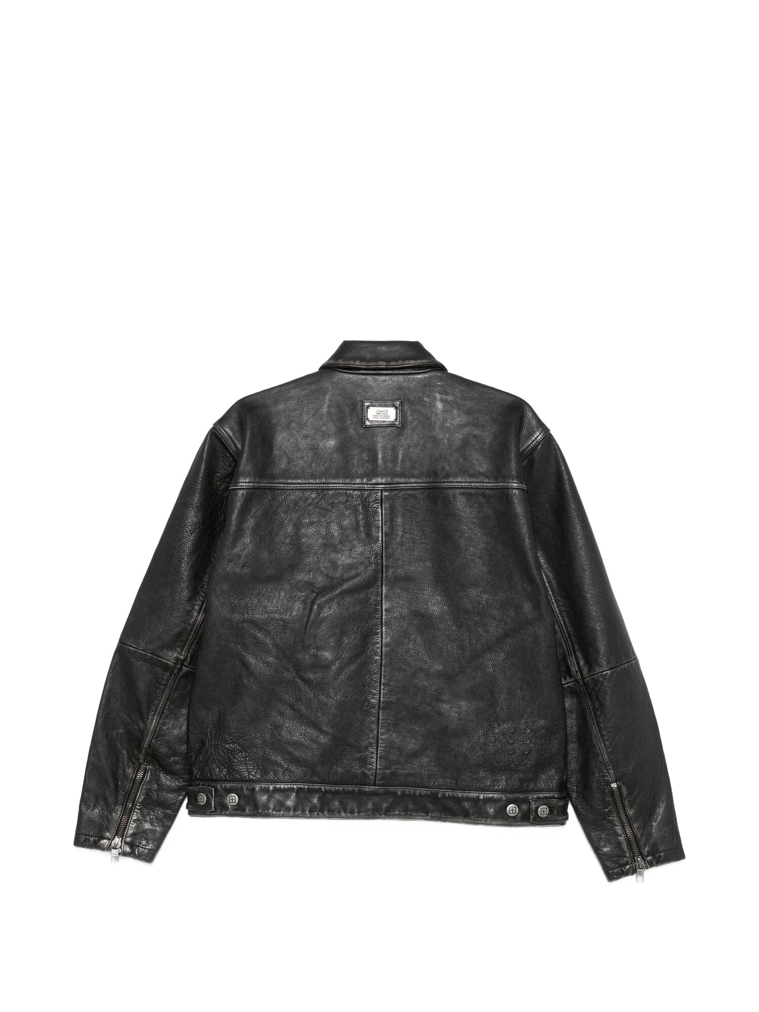Куртка Ksubi Eldorado leather jacket, размер S, black/black — фото 1