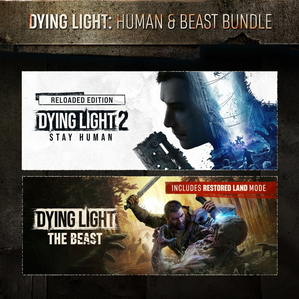Игра Dying Light 2 Dying Light: Human & Beast Bundle, цифровое издание PlayStation 4 и PlayStation 5, регион Индия / код пополнения баланса