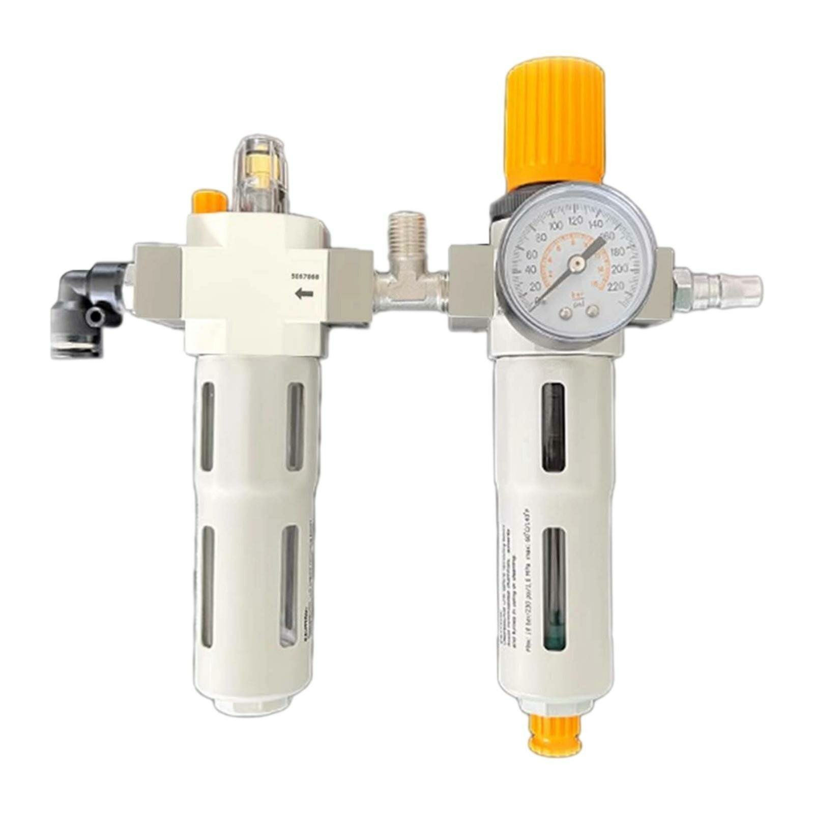 Маслоотделитель для шиномонтажного станка, максимальное давление 230 PSI, регулятор давления.