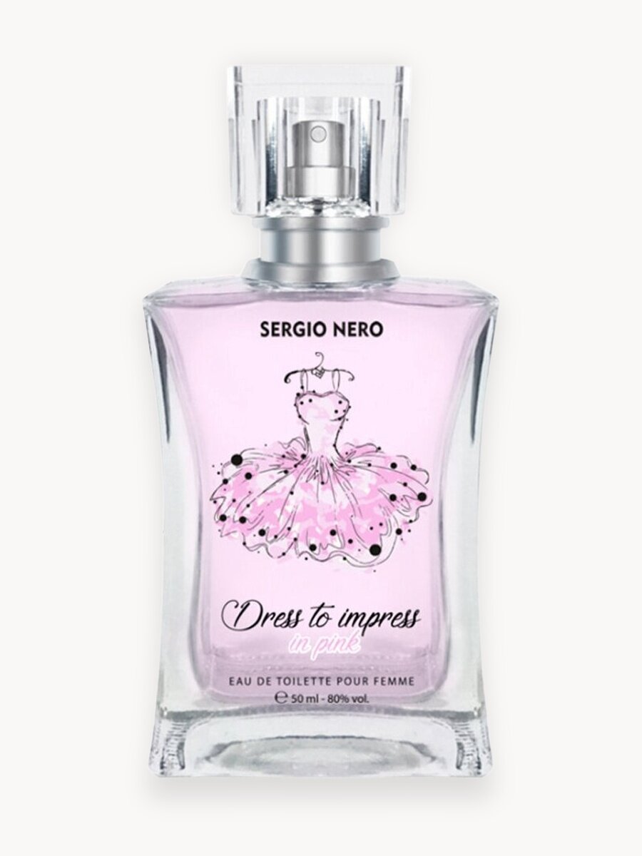 SERGIO NERO Dress To Impress In Pink туалетная вода 50 ml.