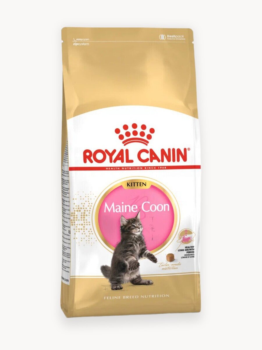 Сухой корм для котят Royal Canin Kitten для породы мейн кун, 2 кг