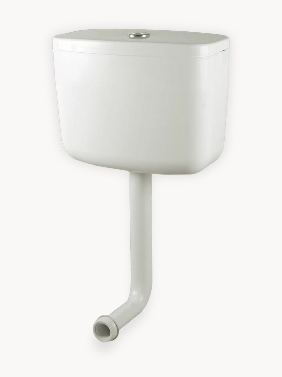 Бачок Инкоэр пластиковый среднерасполож. с креплен