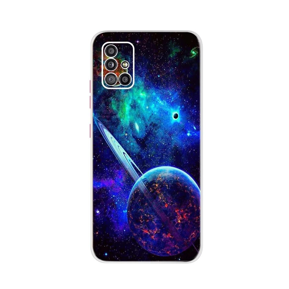 Для Samsung Galaxy A51 4G 5G чехол модный мягкий чехол для телефона с цветком одуванчика для Samsung A51 2019 A 51 SM-A515F SM-A516B/DS Funda