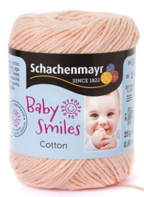 Cotton /Коттон/ пряжа Schachenmayr Baby Smiles, MEZ, 9807350 (01023, *, pfirsich (персик), оранжевый)
