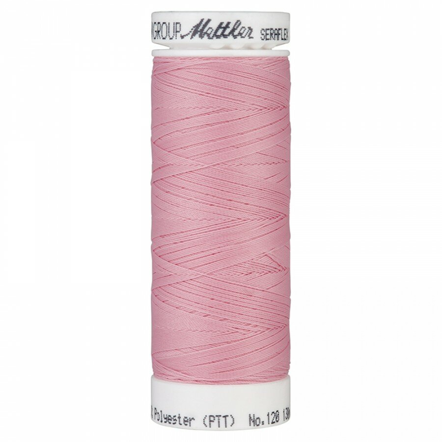 Нить для эластичных тканей SERAFLEX 120, 130 м 1056 Petal Pink
