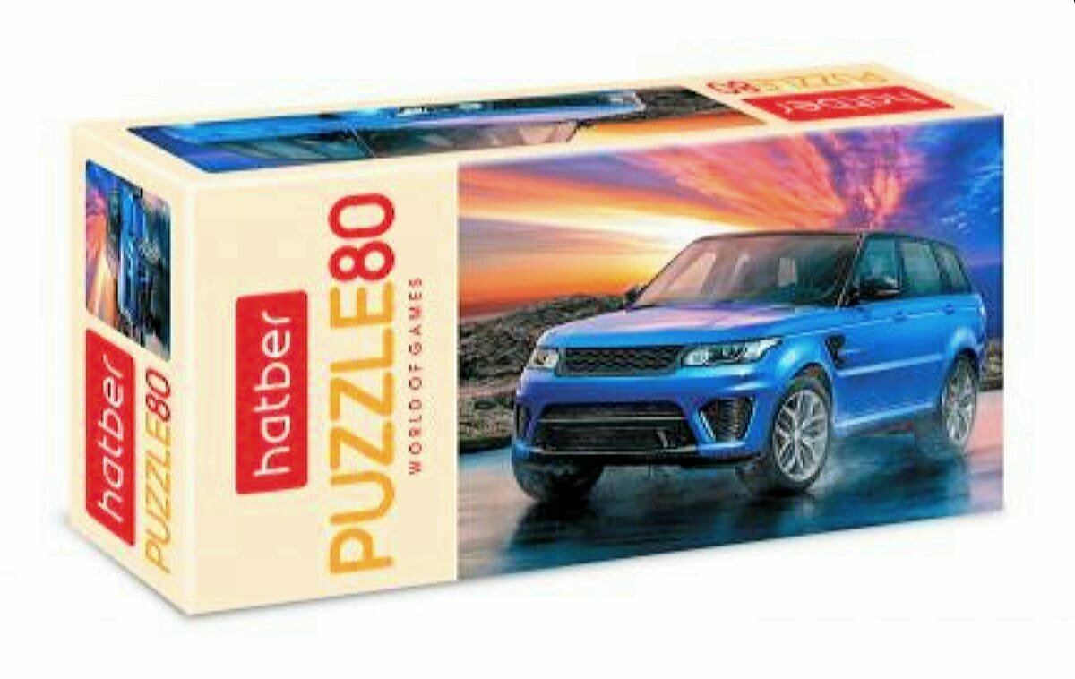Пазлы 80 деталей. АвтоЛюкс 80ПЗ5_09499, (Хатбер-М)