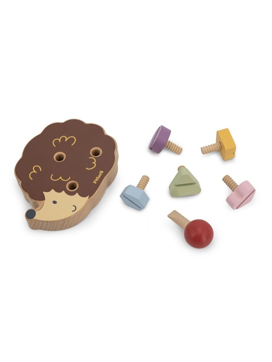 Сортер Ёжик с шурупами и отверткой 44221