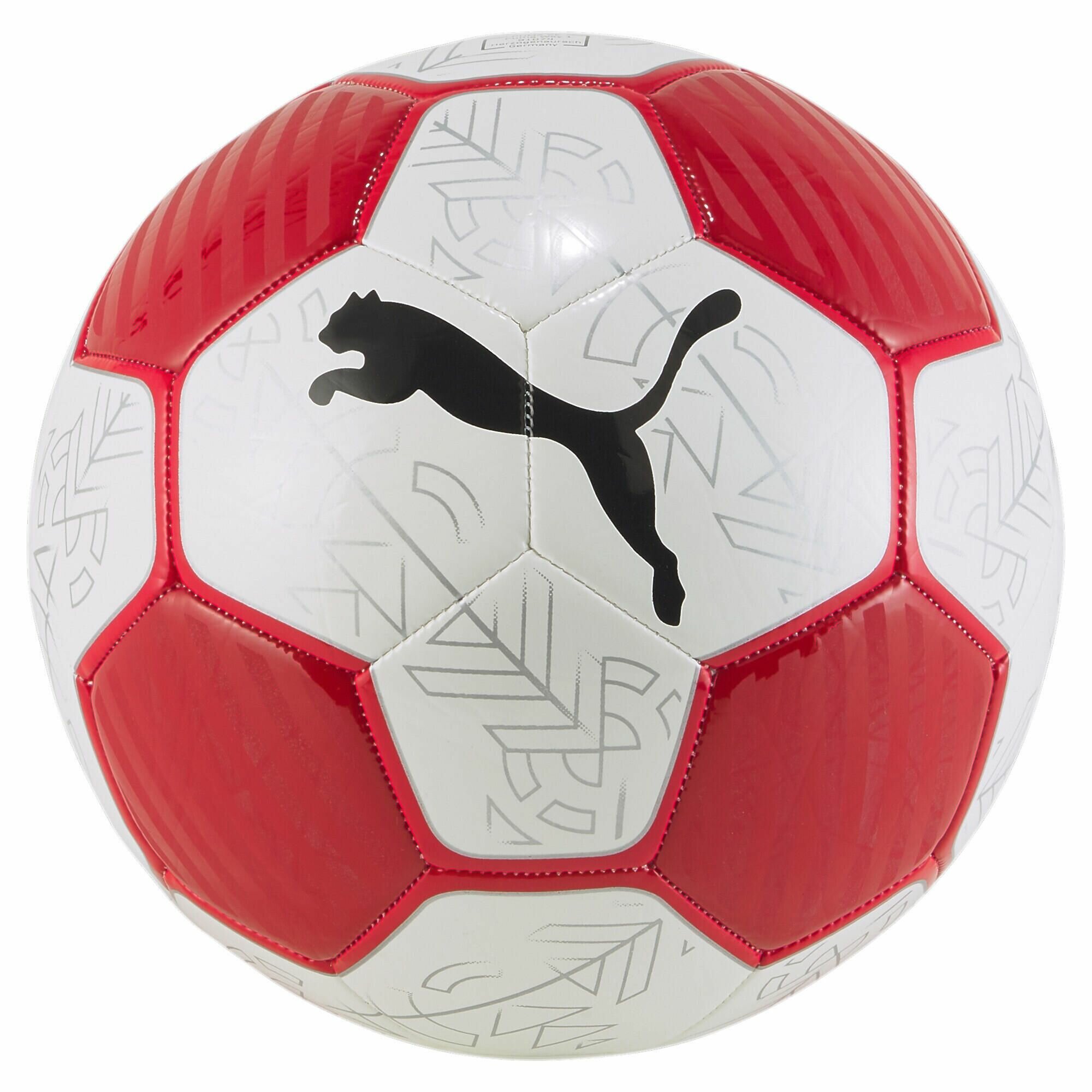 Decathlon Мяч футбольный Puma Prestige Ball 0, размер 5, белый/красный