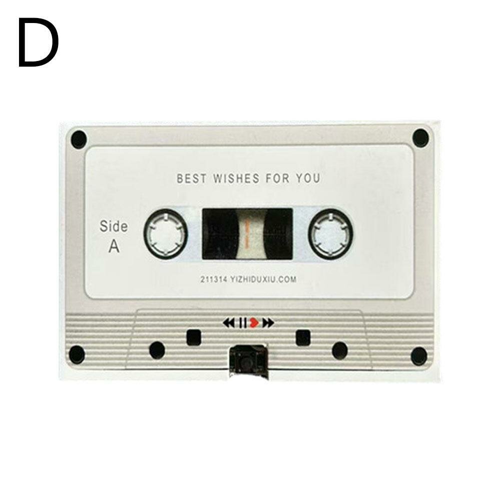 Оригинальный подарок - кассета с возможностью записи голоса, 60 секунд, легкость использования