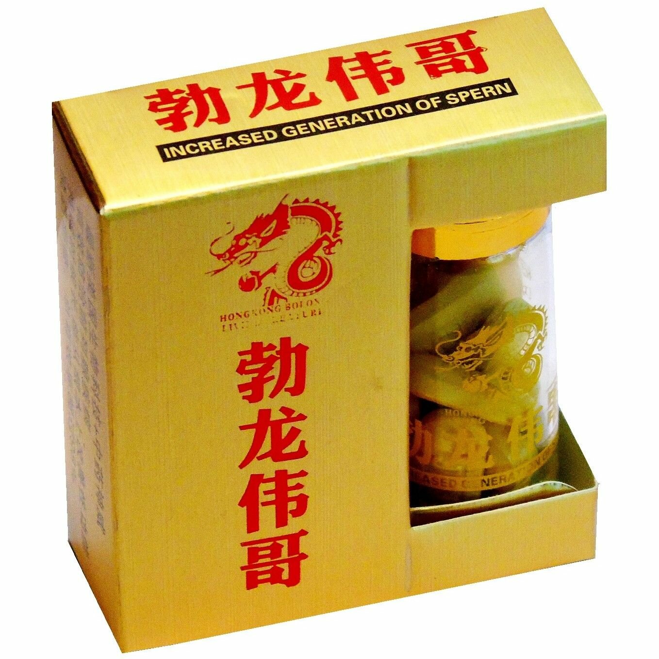 Золотой Дракон для потенции, мужской афродизиак Golden Dragon