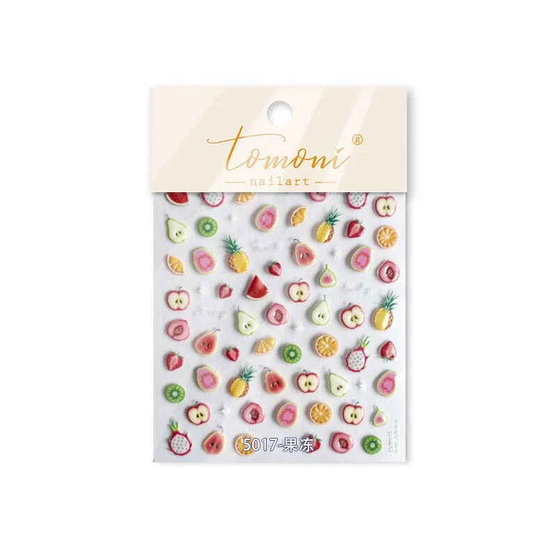 3D наклейки для ногтей Tomoni nailart