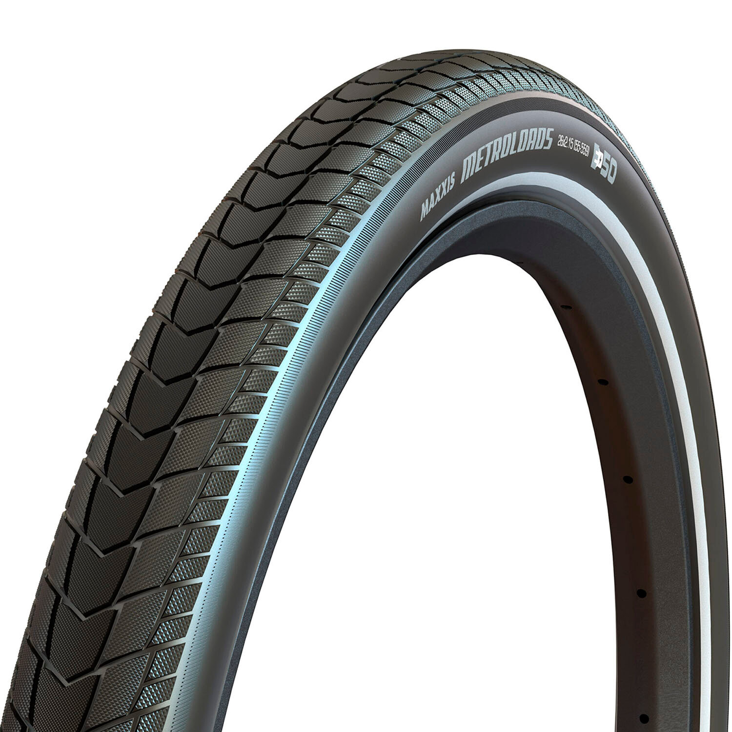 Велопокрышка Maxxis Metroloads Pro 26x2.15 55-559 Wire High Mileage 4S, RI+REF