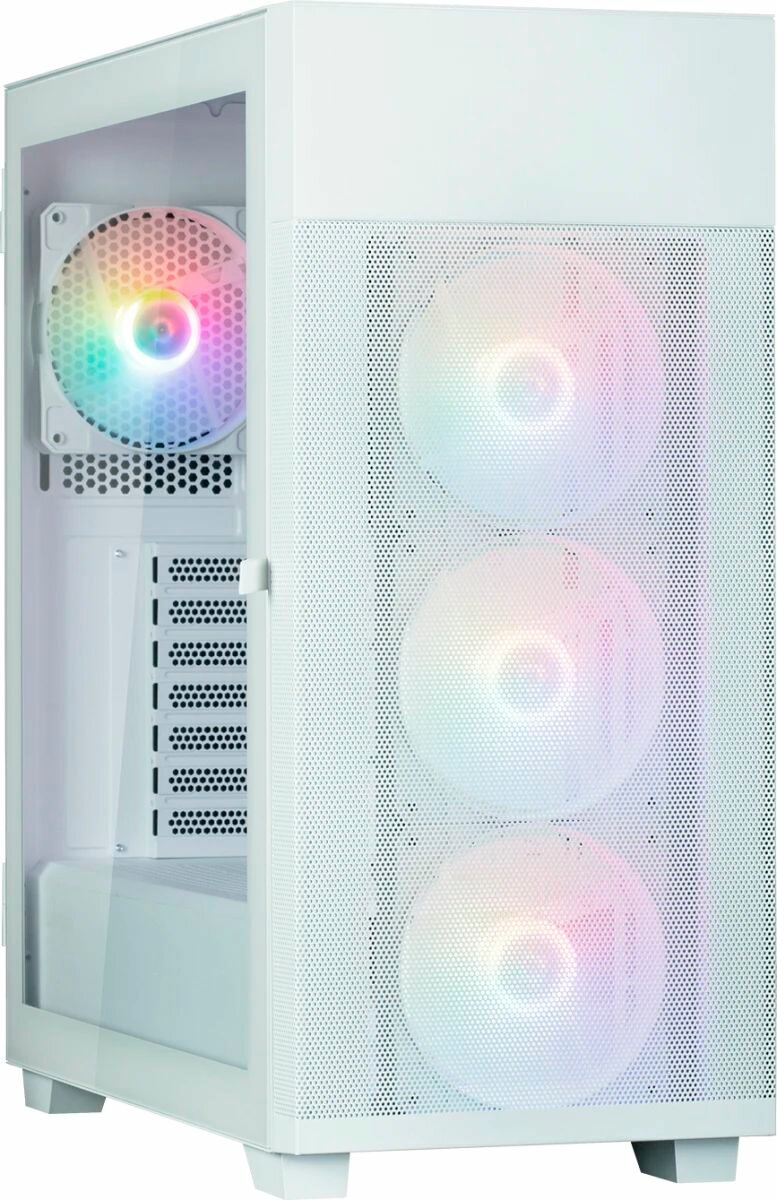 Корпус Zalman S5 NEO White, Midi-Tower, без БП, белый