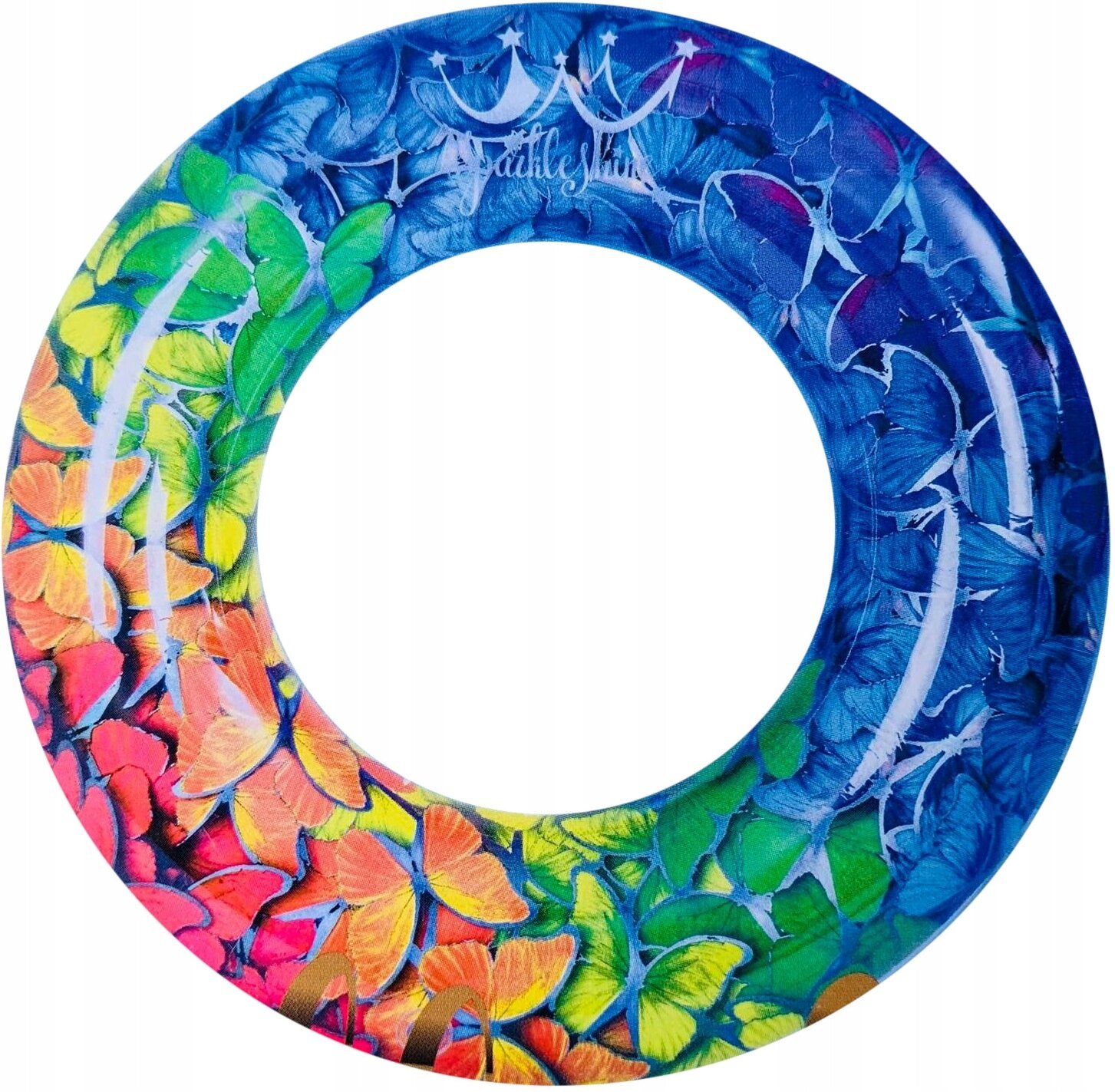 35106 Jilong Круг надувной 9+, 90см, бабочки