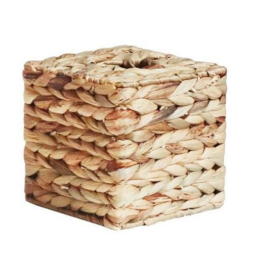 Квадратные коробки из бумажных полотенец полки плетеные салфетки коробки коробки коробки коробки коробки полки офисы дом отель автомобиль стол декоративные аксессуары