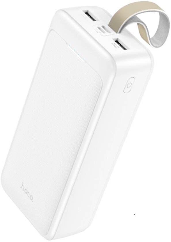 Аккумулятор внешний HOCO J111B, Smart charge, 30000mAh, цвет: белый
