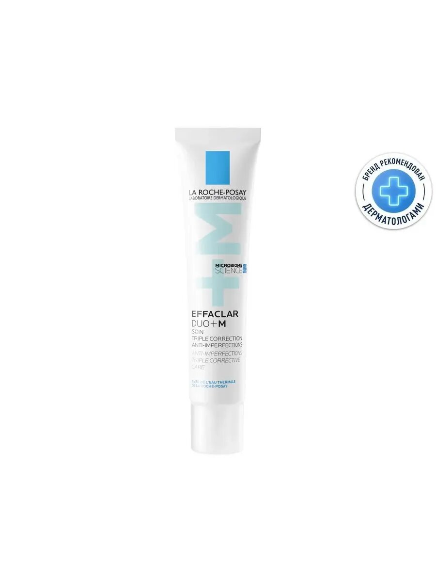 Крем-гель La Roche-Posay Duo+ M, для проблемной кожи, гипоаллергенный, 40 мл