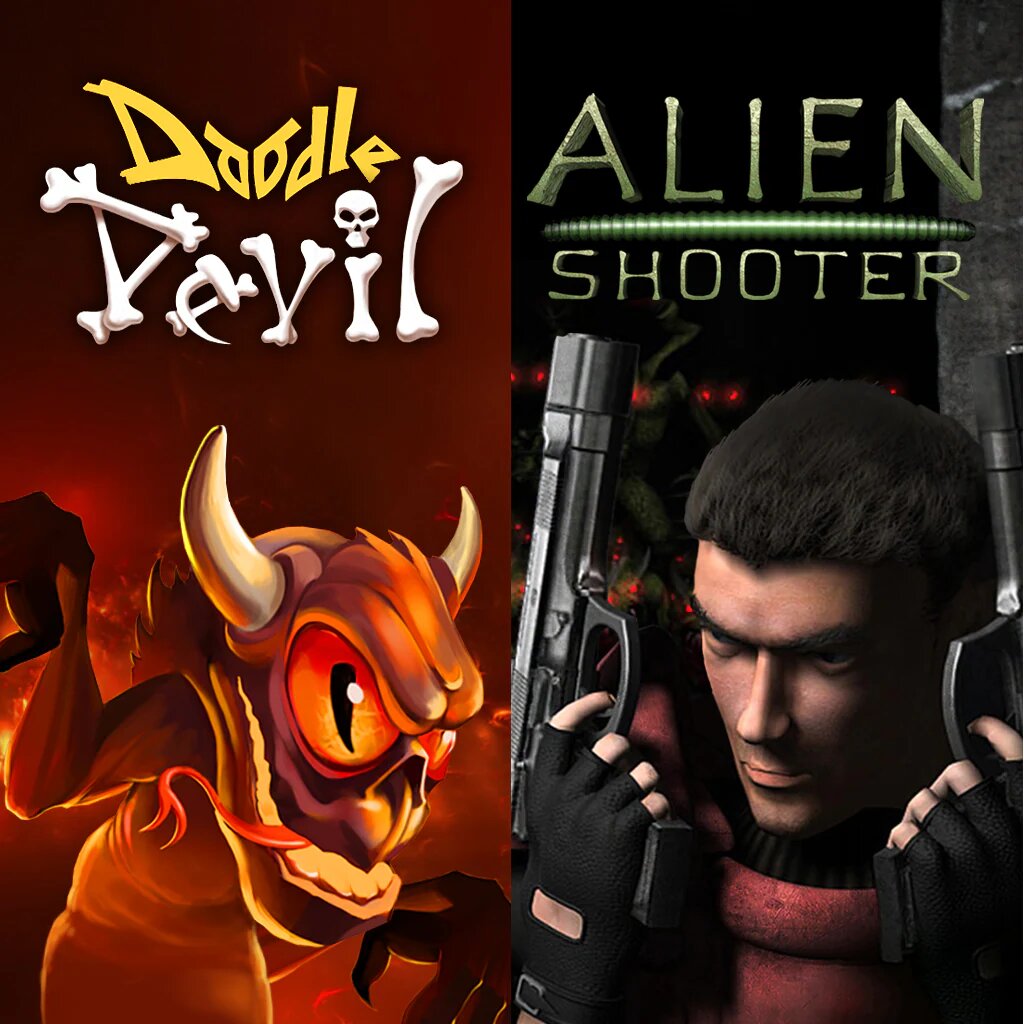 Игра Doodle Devil & Alien Shooter, цифровое издание PlayStation 4, регион Турция / код пополнения баланса