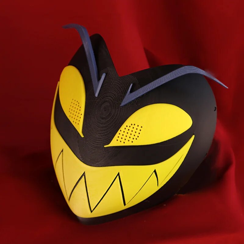 Костюм Адам из аниме «Человек в отеле» Черный, XXL, mask