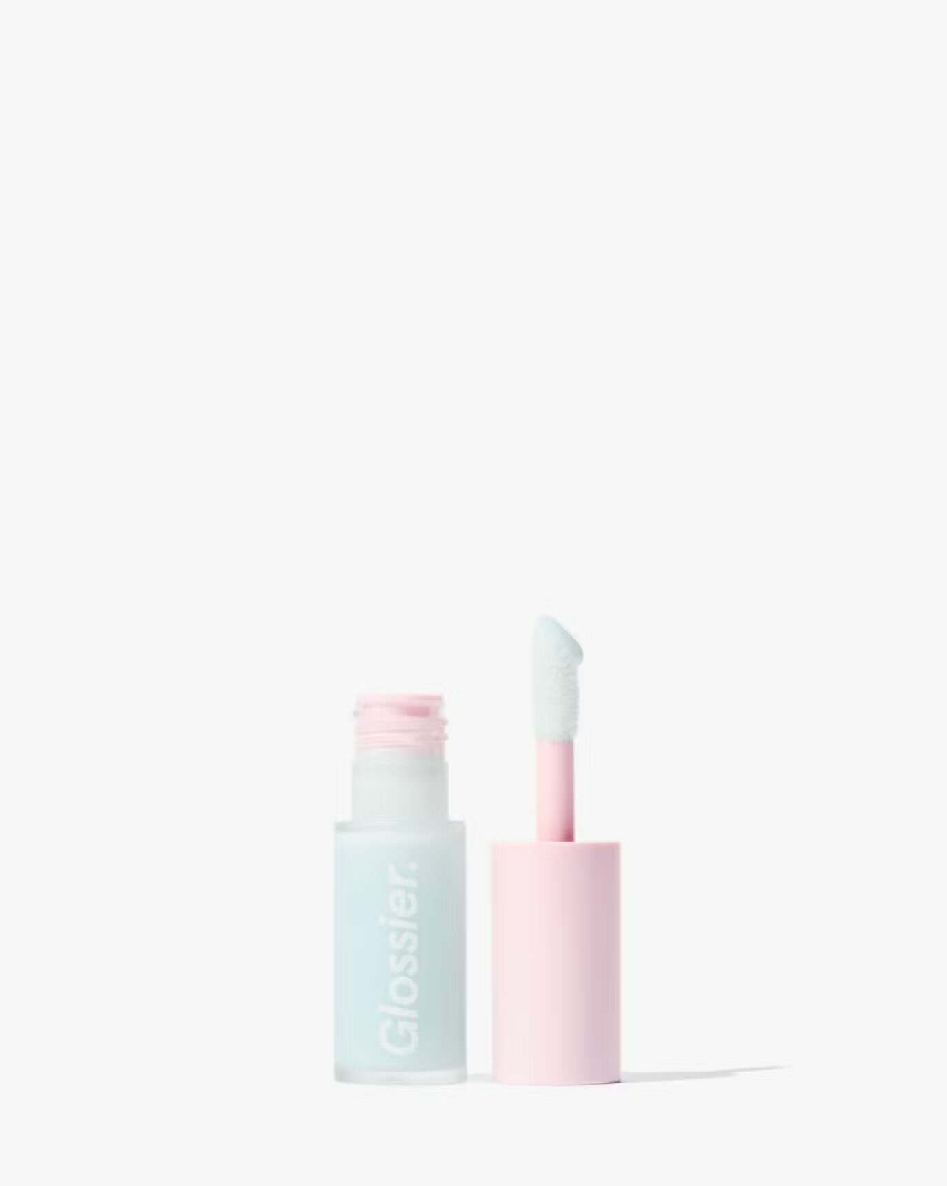 Glossier Кремовый блеск для губ Lip Glaze Cooling, creamy lip oil, Icy is a clear blue, 8 мл