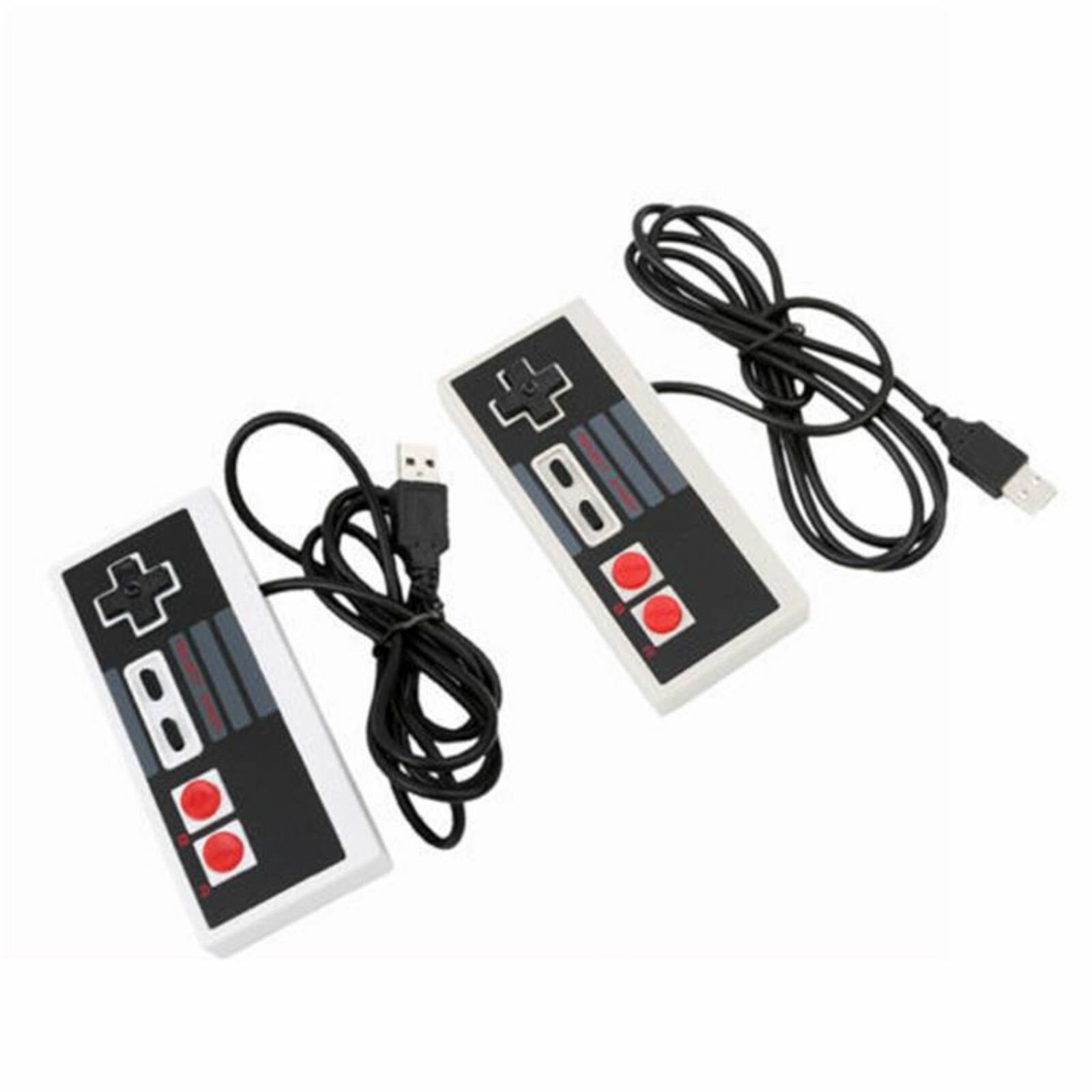 2 упаковки контроллеров NES Classic для мини-консоли Nintendo, оригинальные геймпады с проводом