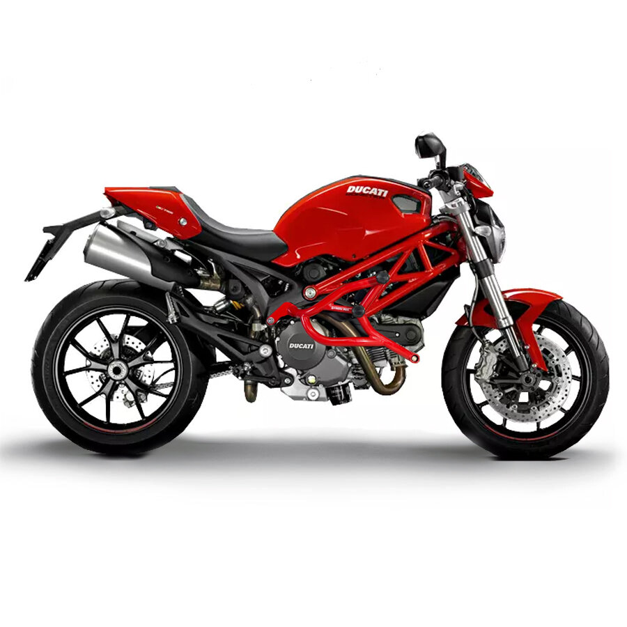 Клетка на мотоцикл DUCATI Monster 696, 796 PRO, черный матовый цвет
