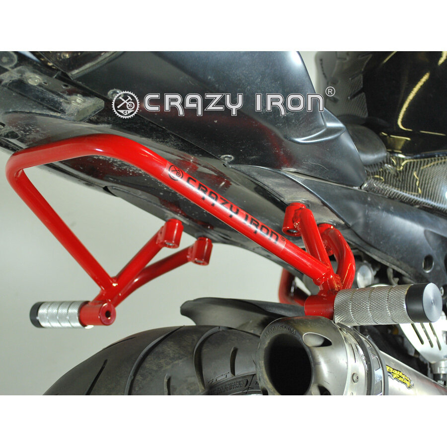 Сабкейдж SUZUKI GSX-R1000 (2007-2008) CRAZY IRON, чёрный матовый цвет